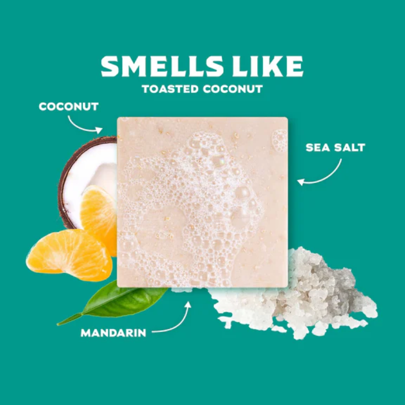 Coconut Castaway Soap Bar | Dr Squatch | Unpacked Living
