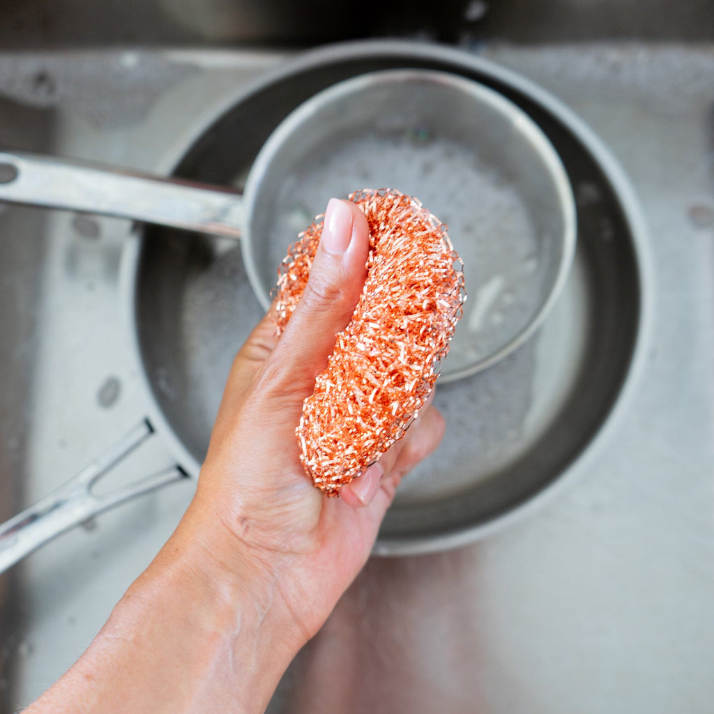 Antimicrobial Copper Scrubbers (3pk) | Full Circle | Unpacked Living