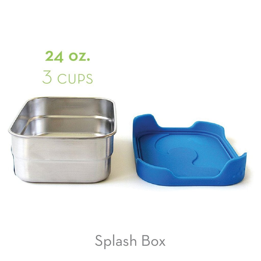 Splash Box Blue Water Bento | Ecolunchboxes | Unpacked Living